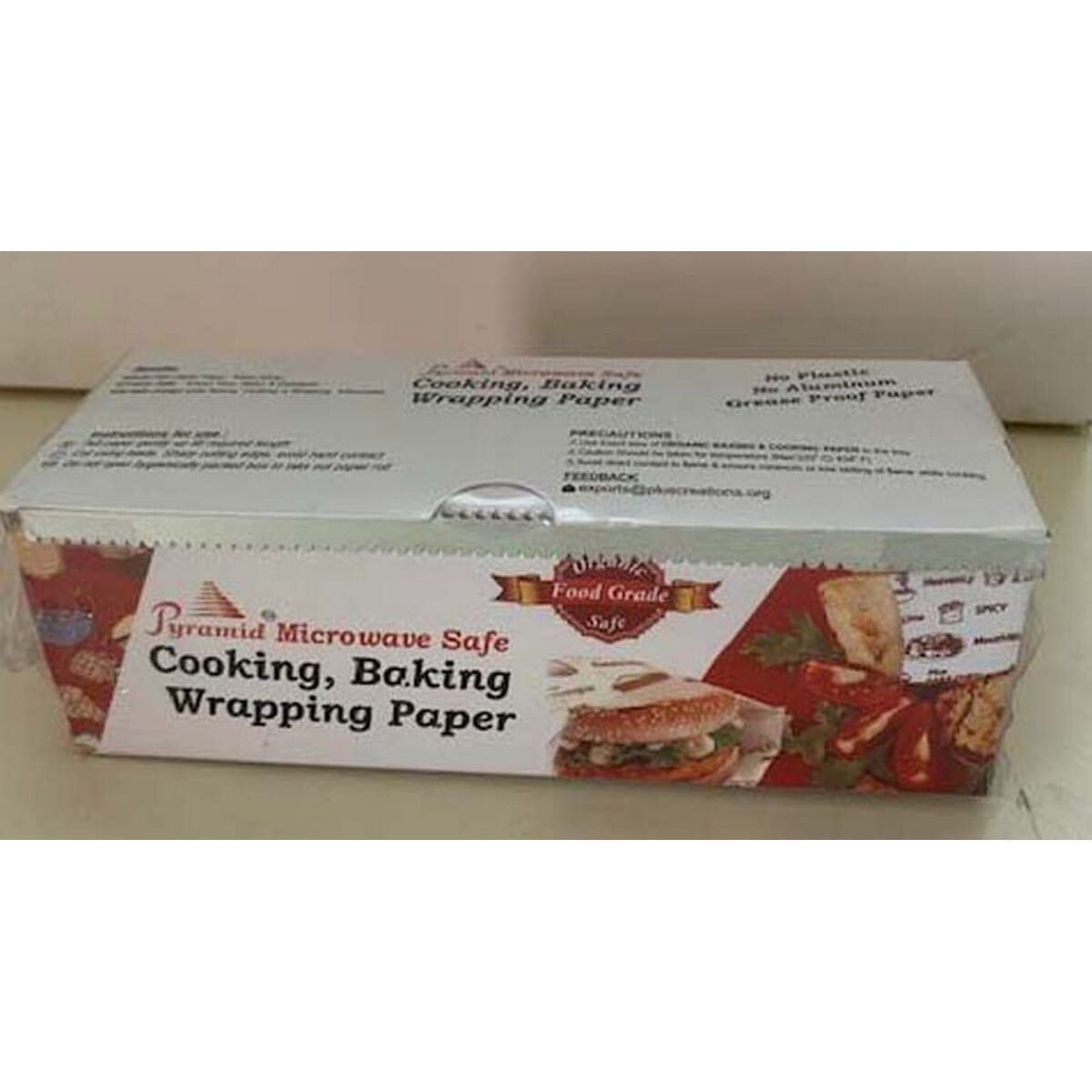 Pyramid Cooking Baking Wrapping Paper - 6" X 20 Meter | Cooking, Baking ...