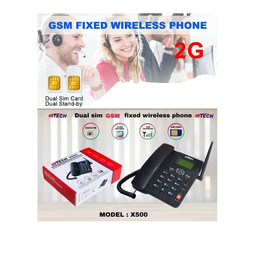 Dual Sim GSM Landline Telephone Sim Phone | Daraz.com.np