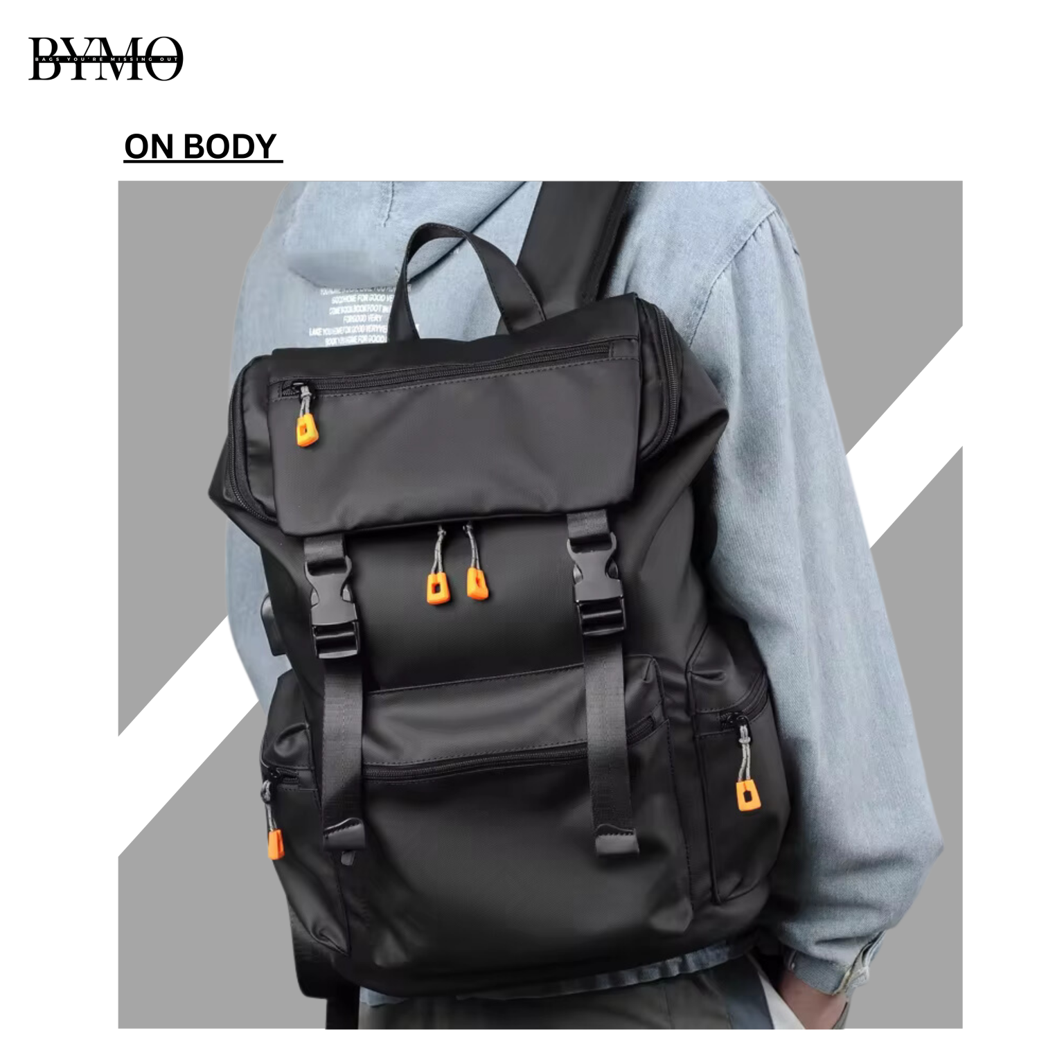 BYMO - Universal Travel Laptop Backpack | Daraz.com.np