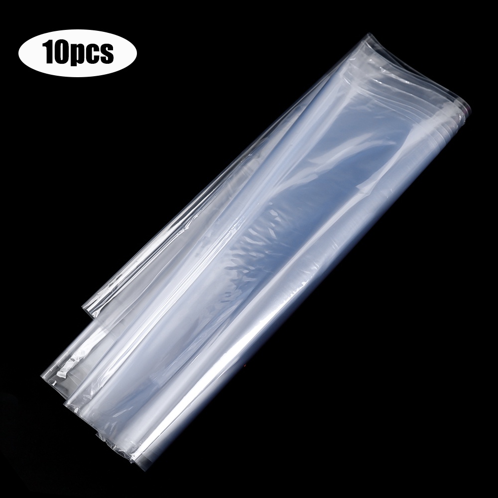 10Pcs PVC Shrink Wrap Bags For Shoes Storage / Plastic Heat Seal ...