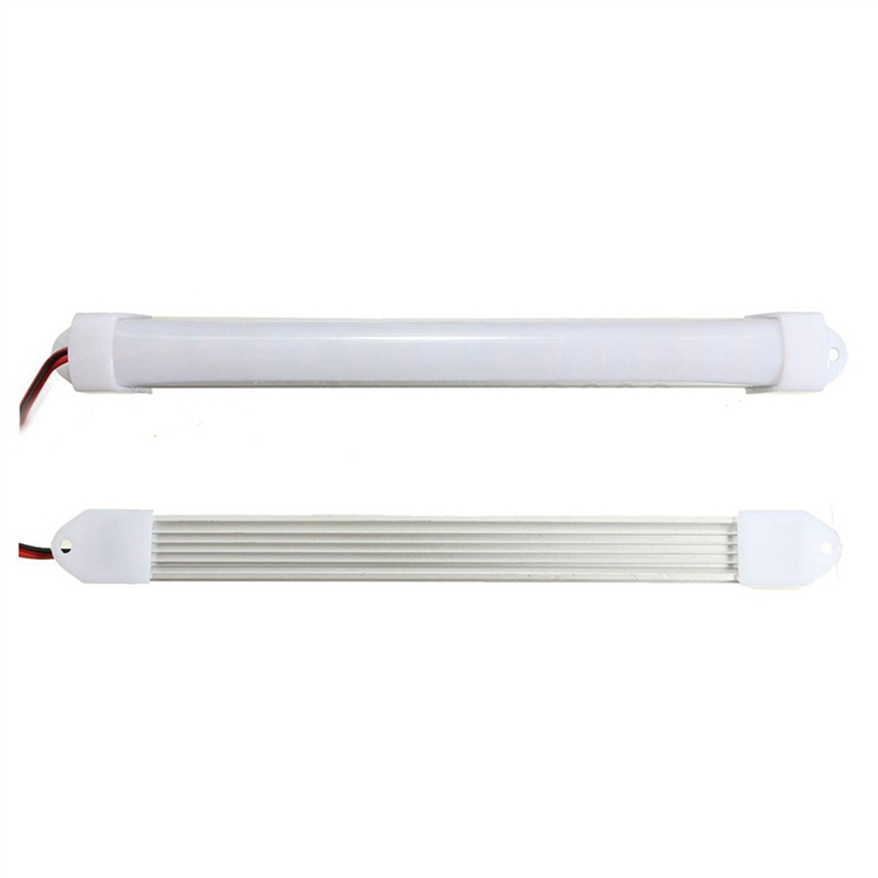 8X 12V Car LED SMD Interior Light Bar Tube Strip Lamp Van Boat Caravan ...