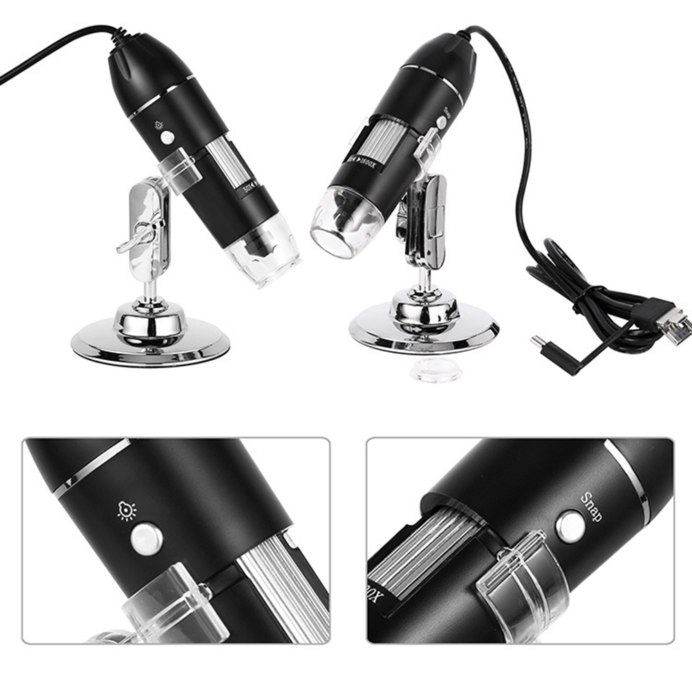 1600X USB Digital Microscope Magnification Microscope Camera HD Digital ...