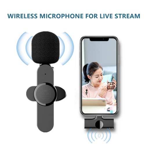 M10 Wireless Lavalier 2.4G Live Broadcasting Host Microphone Noise ...