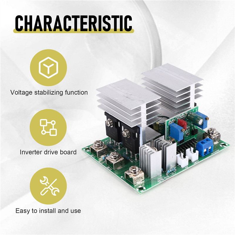 50HZ Inverter 12V to 220V Sine Wave Inverter Driver Board 500W with ...