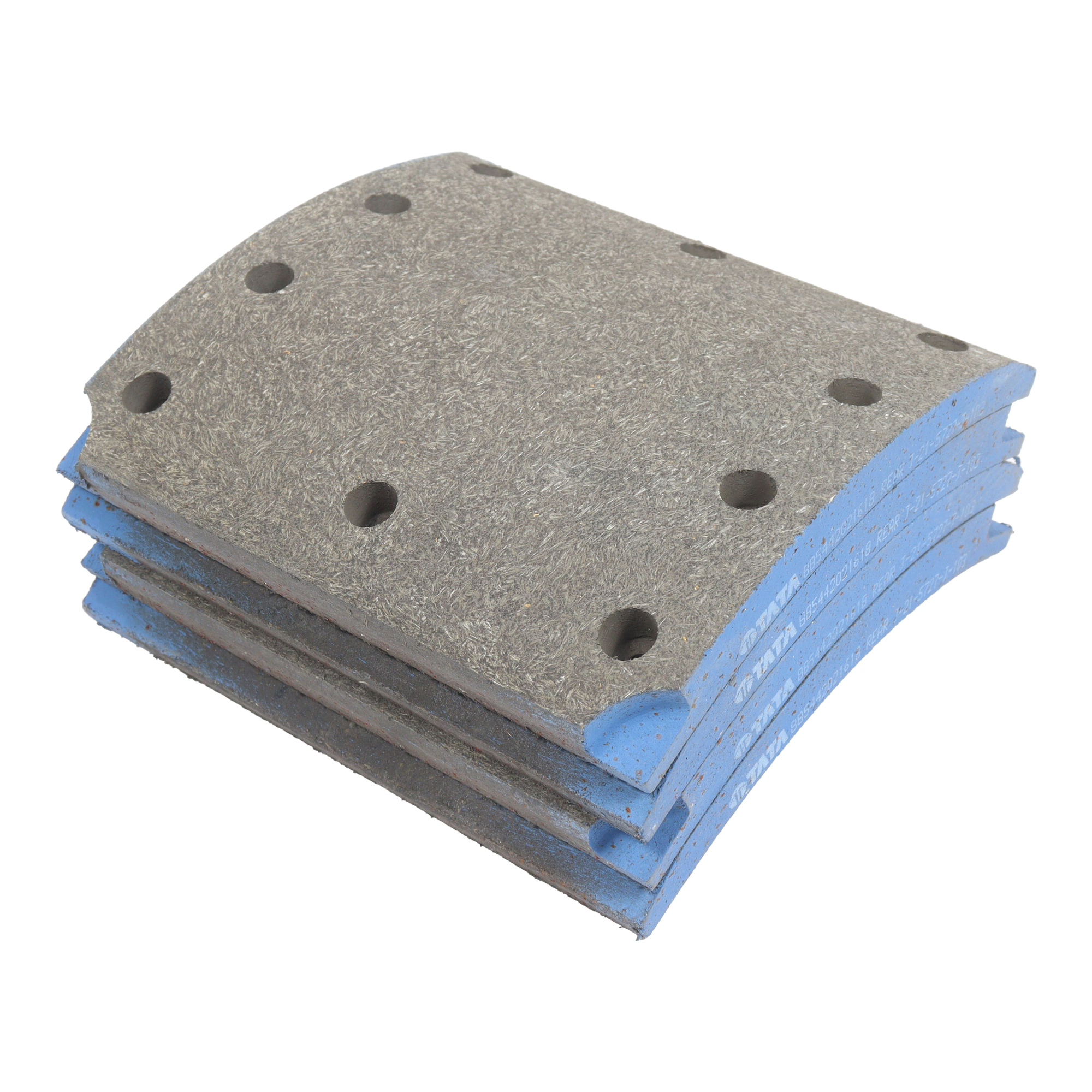 TATA Genuine Parts, 885442021618 Brake Lining Kit Rear (Std) 10 Hole ...
