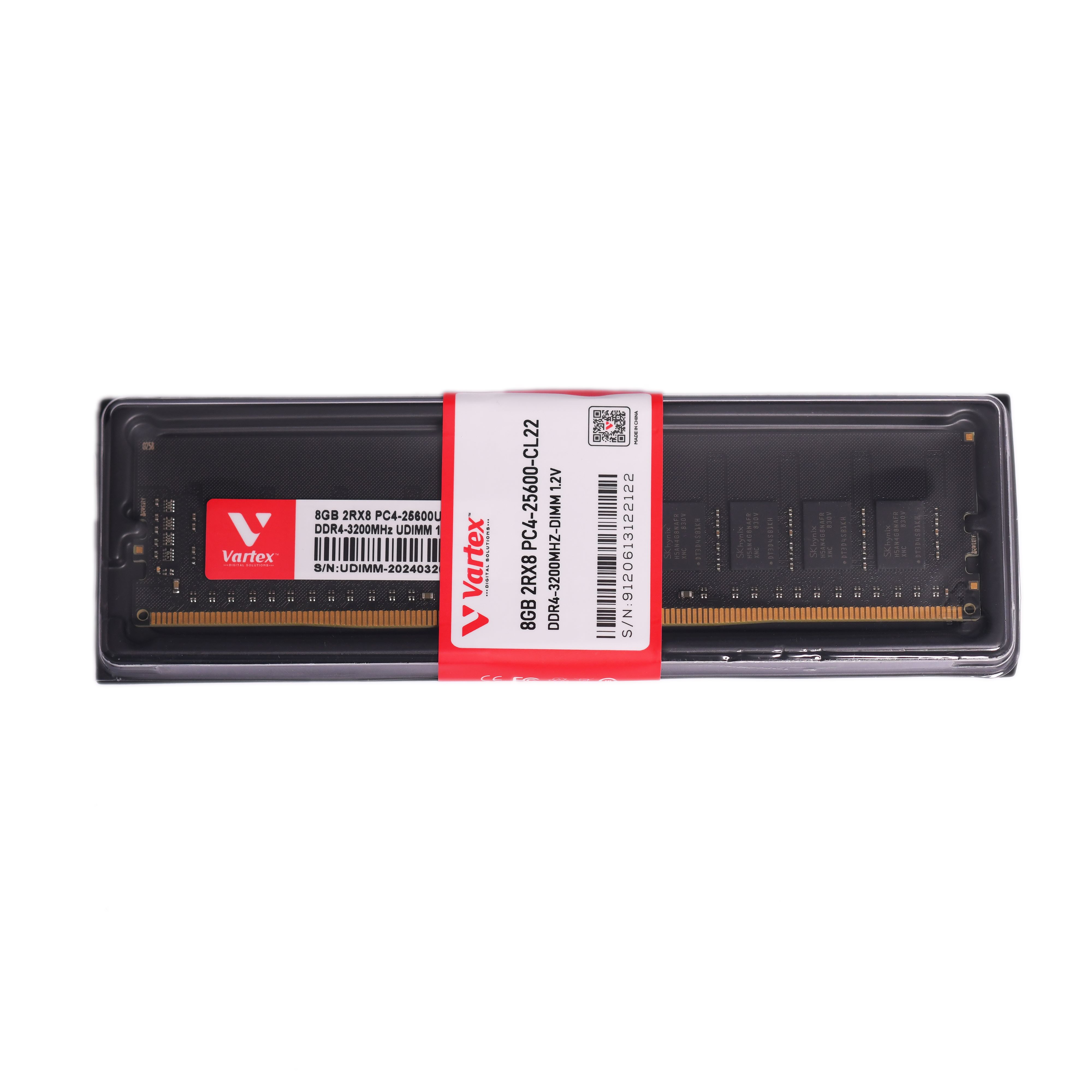 Vartex 8GB DDR4 2666MHz Desktop PC RAM – High-Speed Performance, 3-Year Warranty | Daraz.com.np
