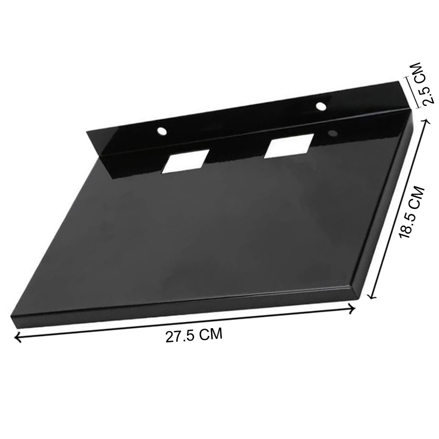 Heavy Duty Large Size Metal Wall Mount Set Top Tv Box, Router Stand ...