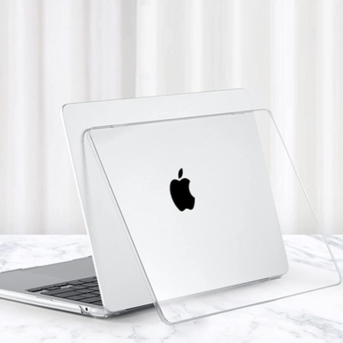 Hard Shell Case For Macbook Pro 14 Inch Crystal clear , Matte Black ...