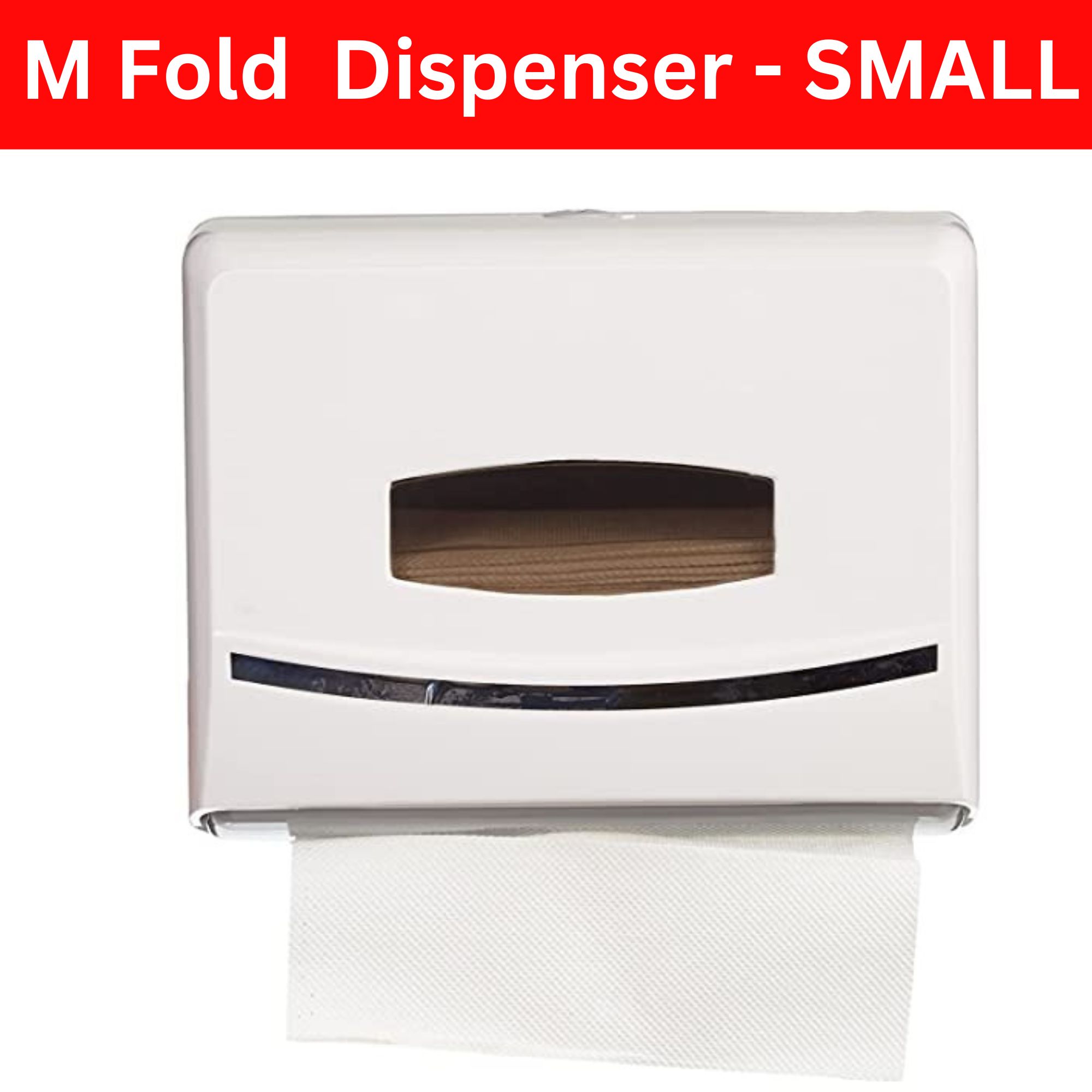 Softy Wall Mount Tissue Holder M fold Paper Towel Dispenser White ...
