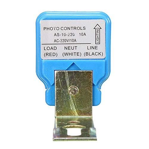 Auto Day/Night On Off Photocell LDR Sensor Switch For AC 220V 10A ...