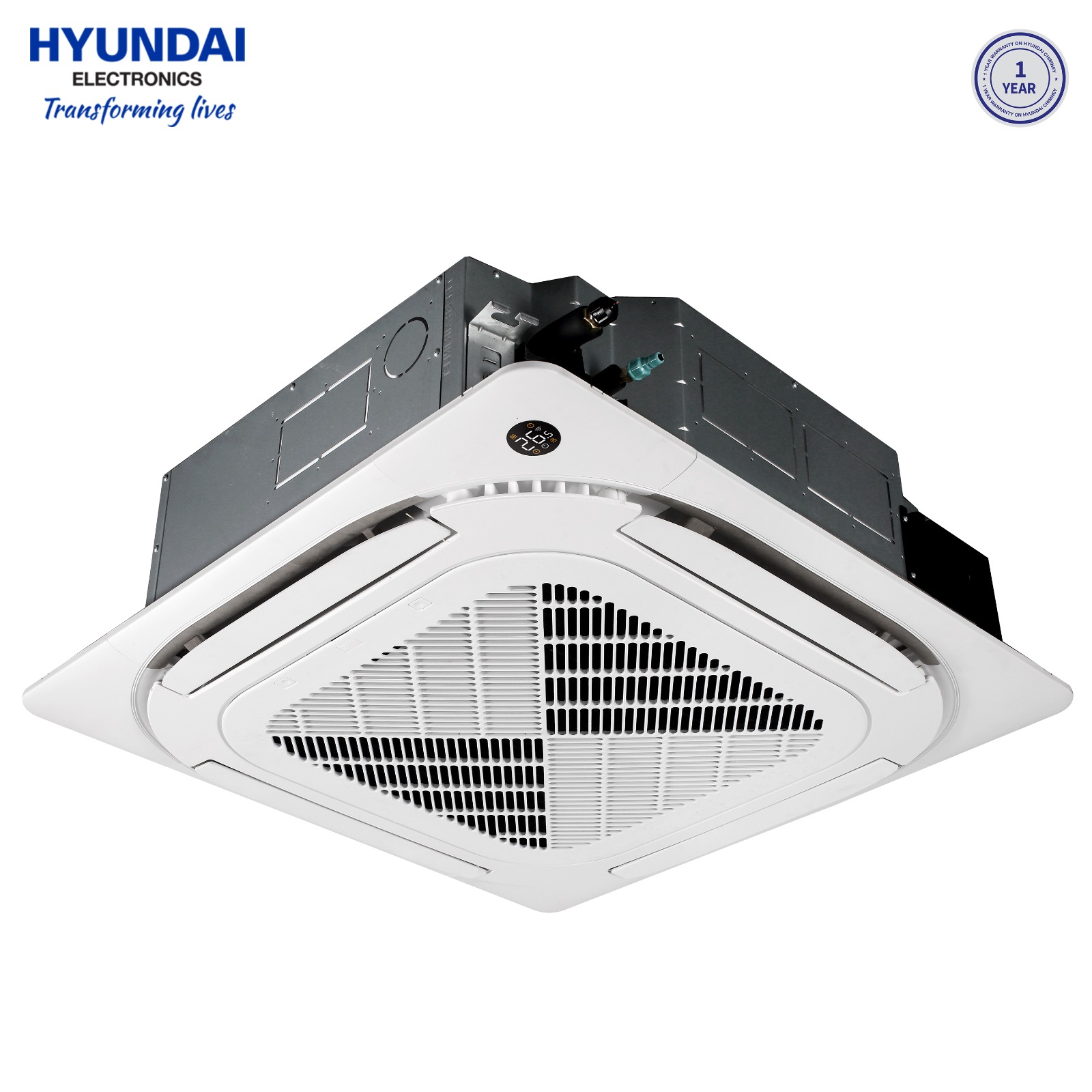 Hyundai 1.5 Inverter Type Ceiling Cassette Air Conditioner | HYCC ...
