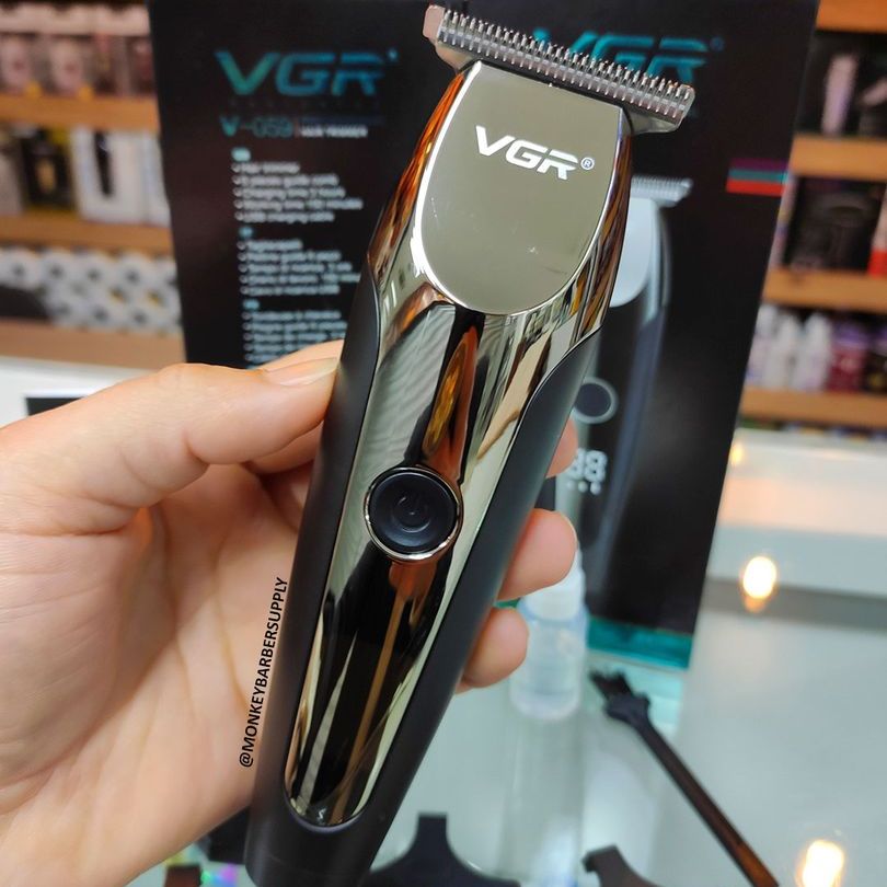 VGR V-059 Professional Wireless Hair Trimmer Rechargeable Multi Function Shaver - Black | Daraz ...