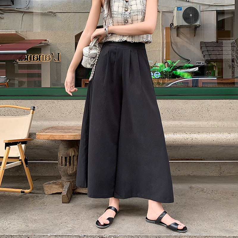Yamamoto culottes women's summer thin 2023 new cotton and Yamamoto culottes women's summer thin 2023 new cotton and