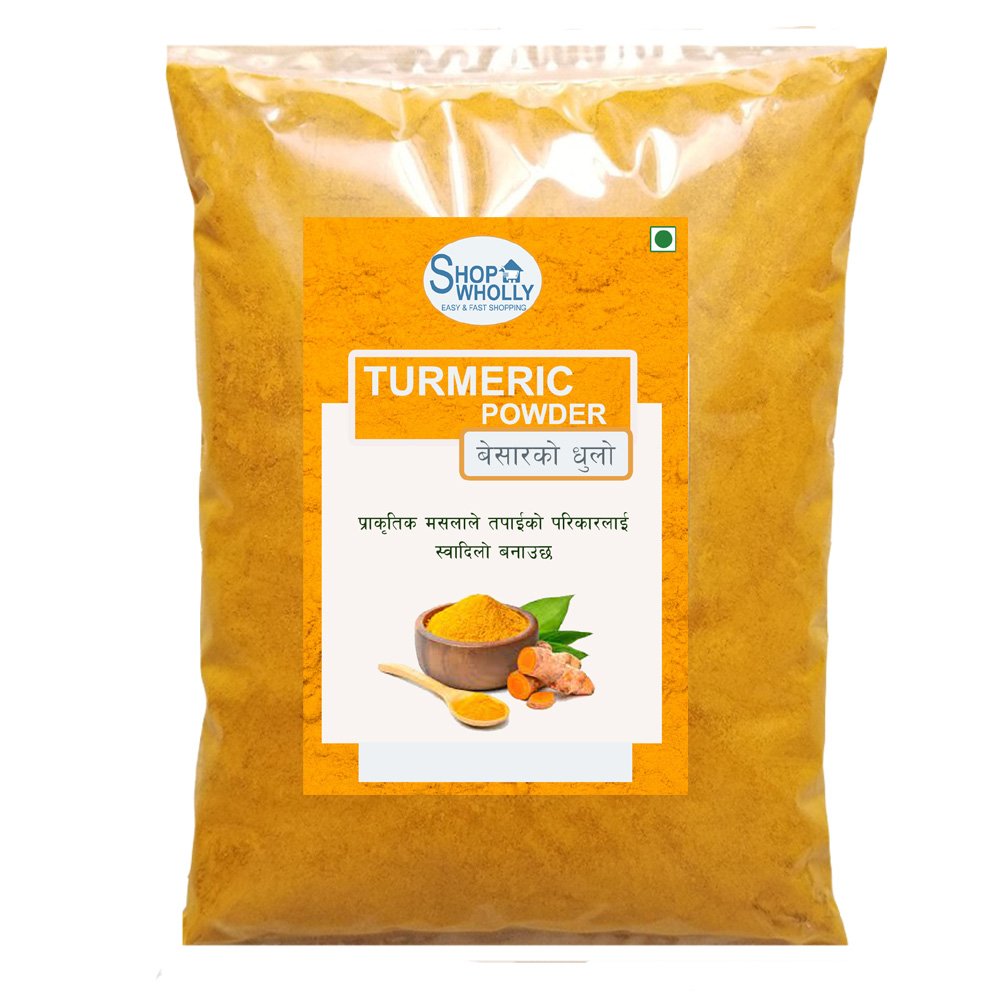 SHOP WHOLLY Turmeric Powder ( Besar Ko Dhulo ) - 200Gm | Daraz.com.np