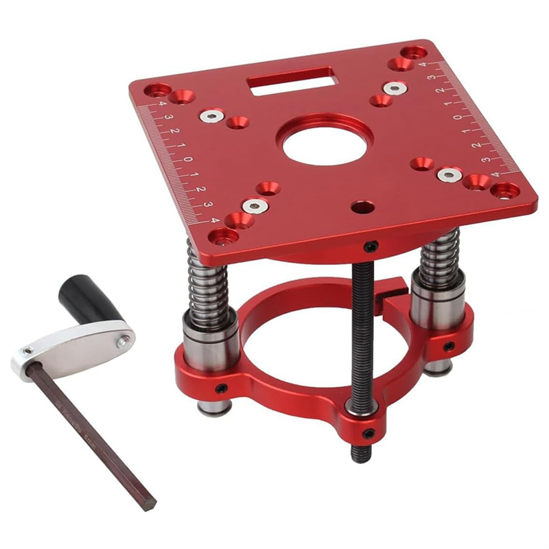 Mini Router Table Insert Plate and Router Lift for 65mm Universal ...