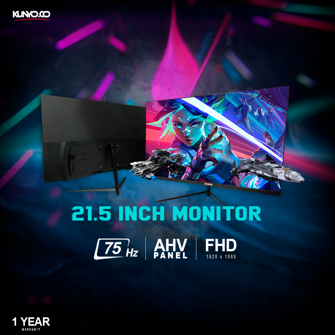 Kunyo 21.5 Inch Esports Gaming Monitor - Gaming Monitors | | Daraz.com.np