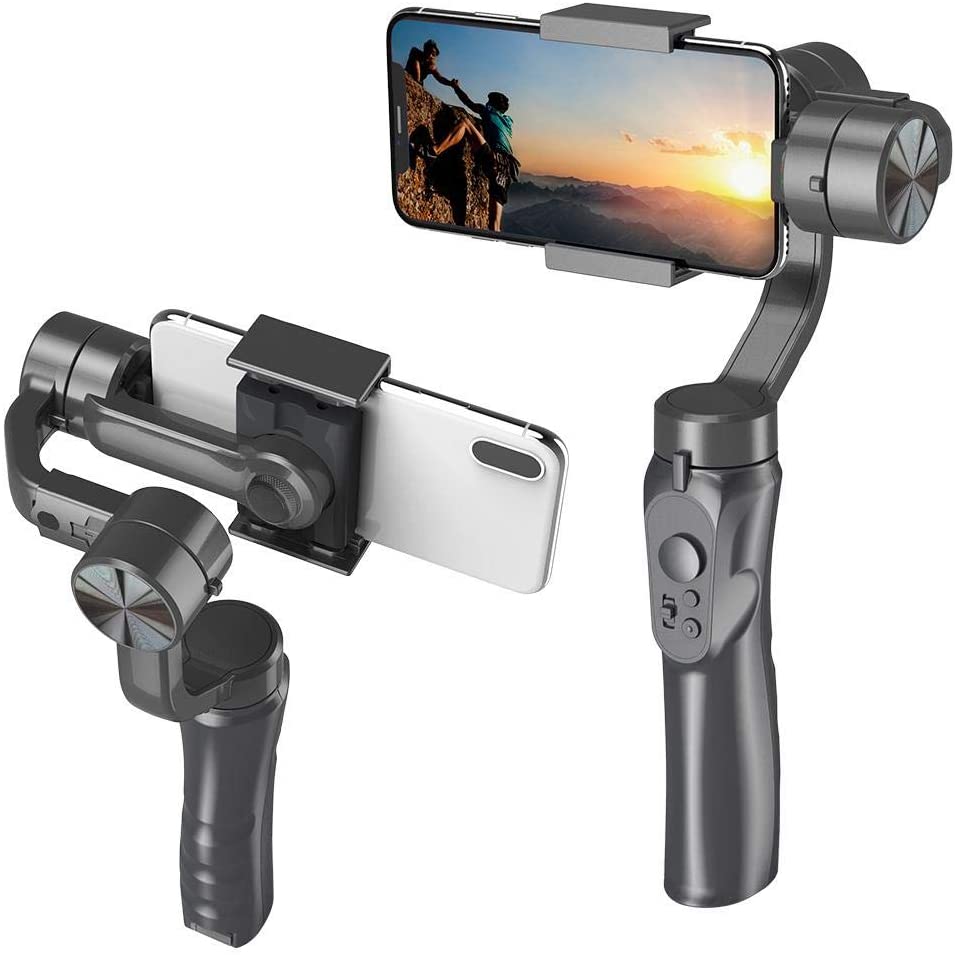 3 Axis Stabilizer, H4 3 Axis Handheld Anti-Shake Mobile Phone Gimbal ...