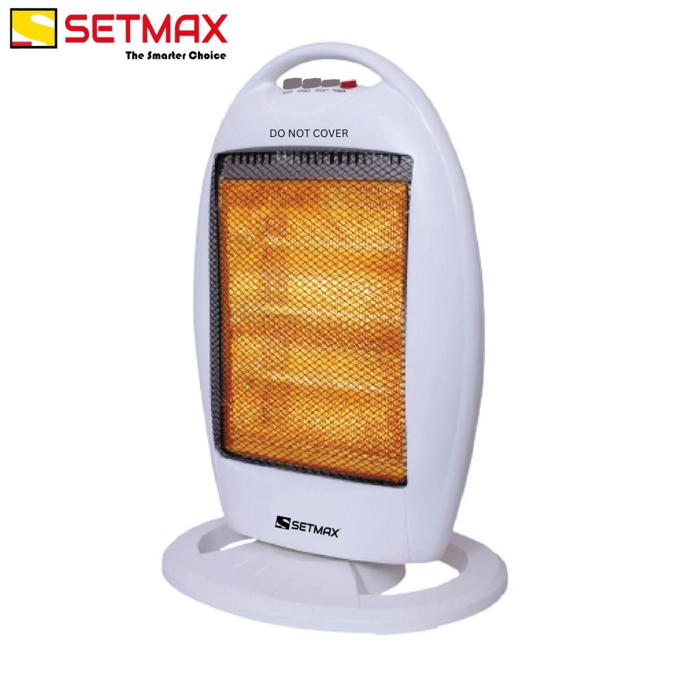 SETMAX 3 Rod Halogen Heater 1200 Watt | 1 Year Warranty | Daraz.com.np
