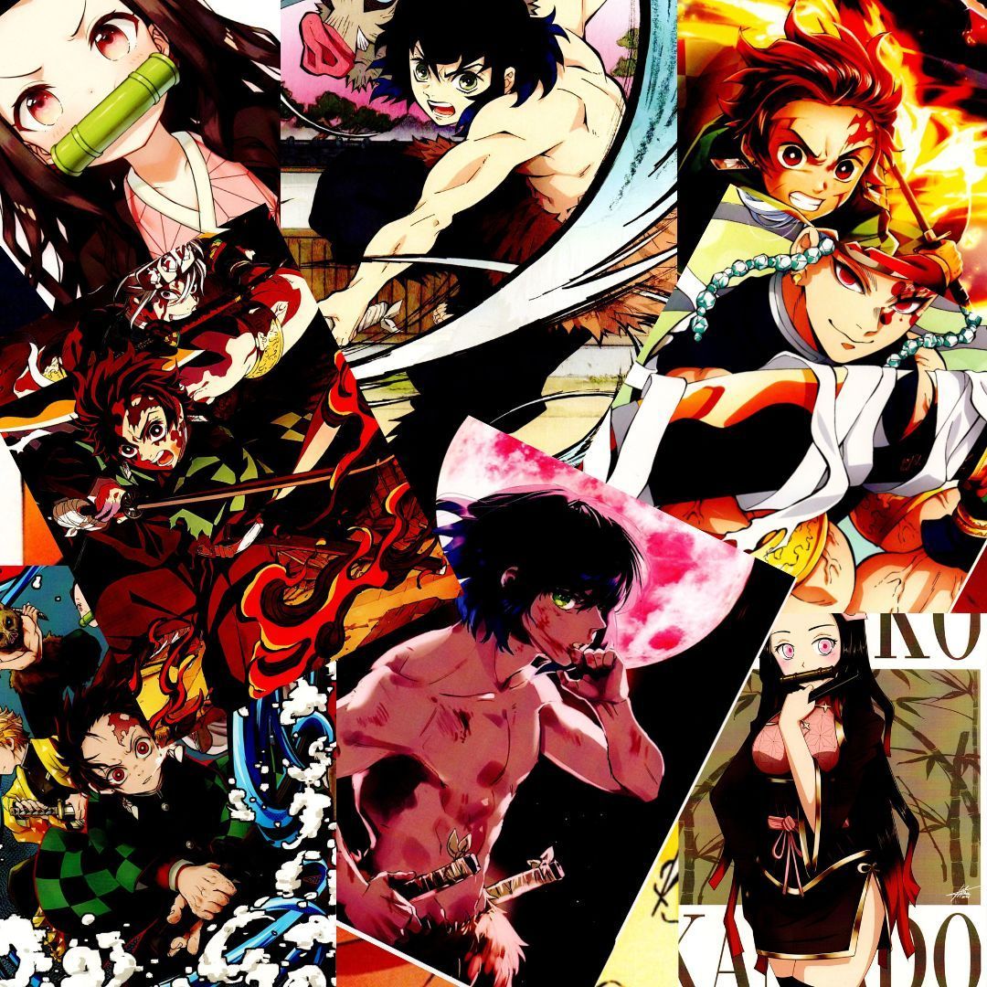 Demon Slayers Random A4 Size Poster, Anime Poster | Daraz.com.np