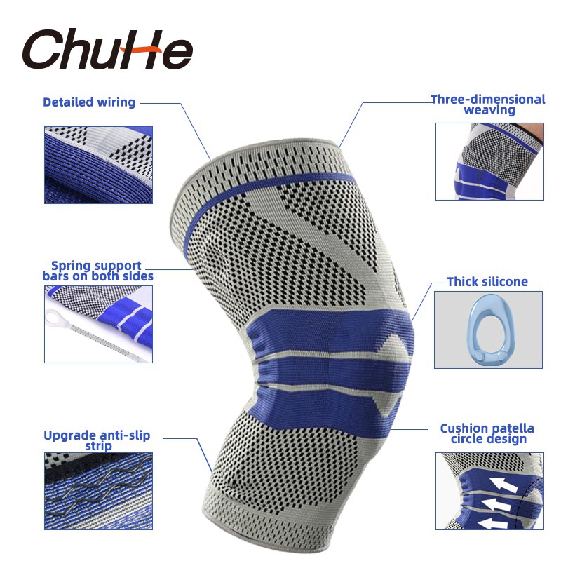 Silicone Spring Knee Pad (1pc not pair) | Daraz.com.np