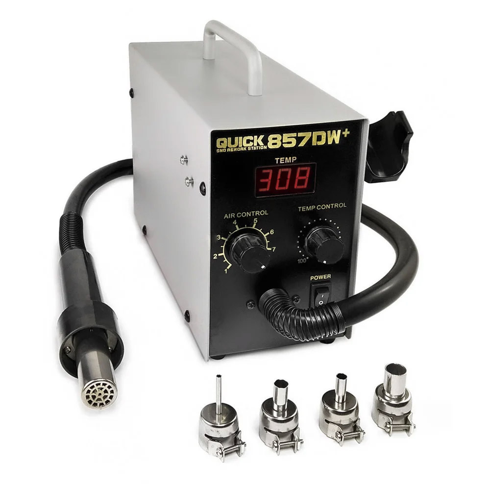 QUICK 857DW+ Lead Free Adjustable Hot Air Heat Gun | Daraz.com.np