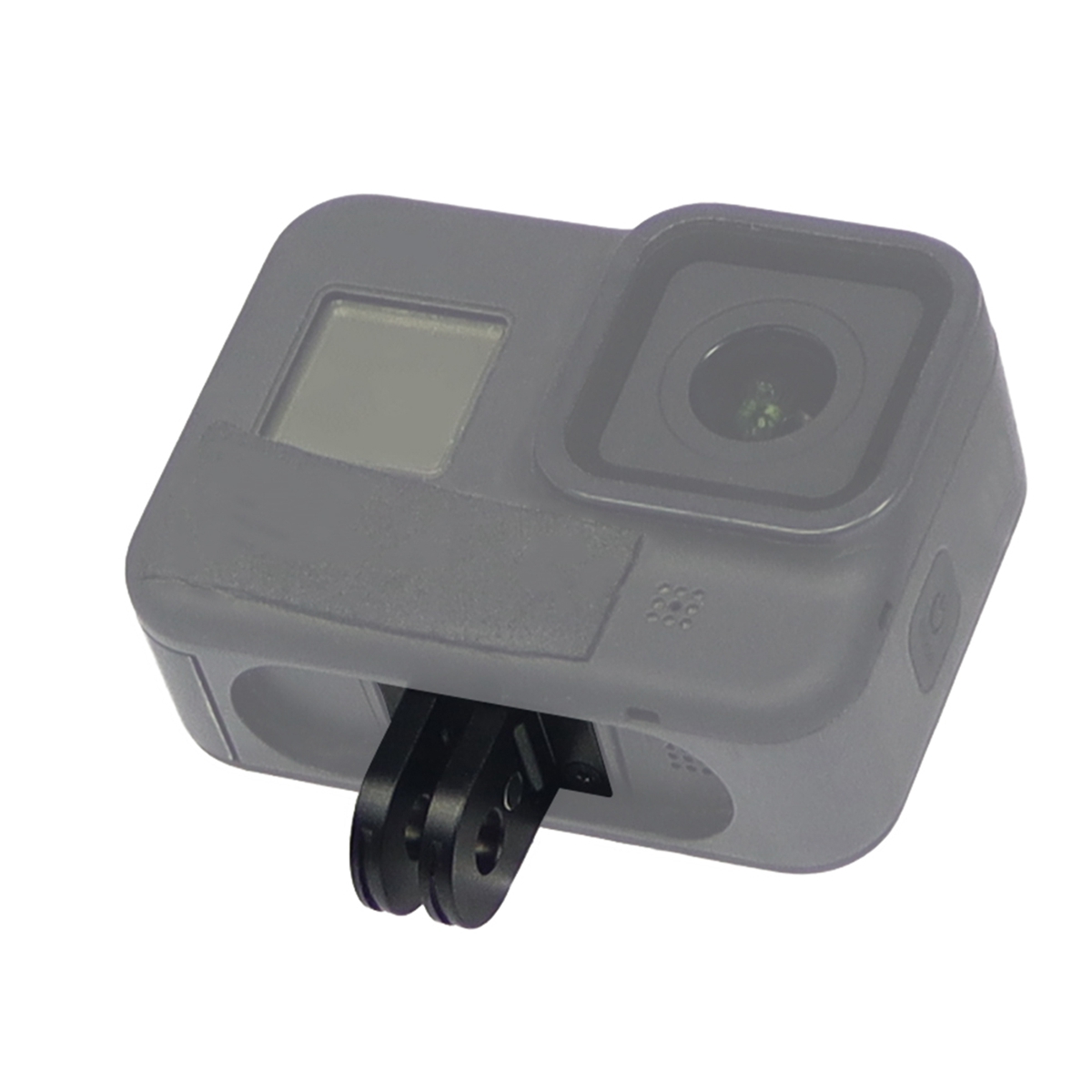 Metal Finger Tripod Mount Adapter Dual Port 1/4 Thread Hole Folding ...