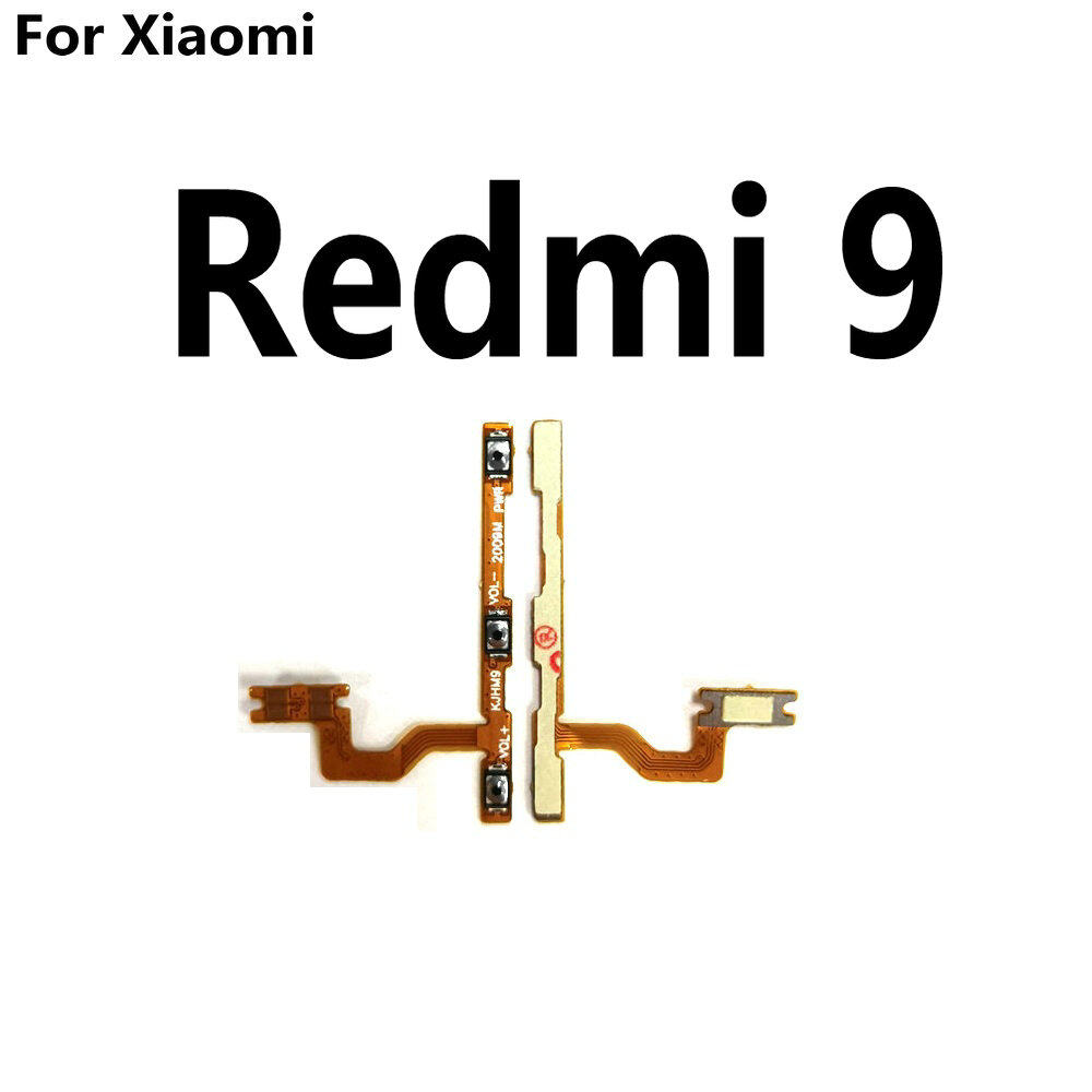 Volume Side Power Switch on off Button Key Flex Cable For XiaoMi Redmi ...