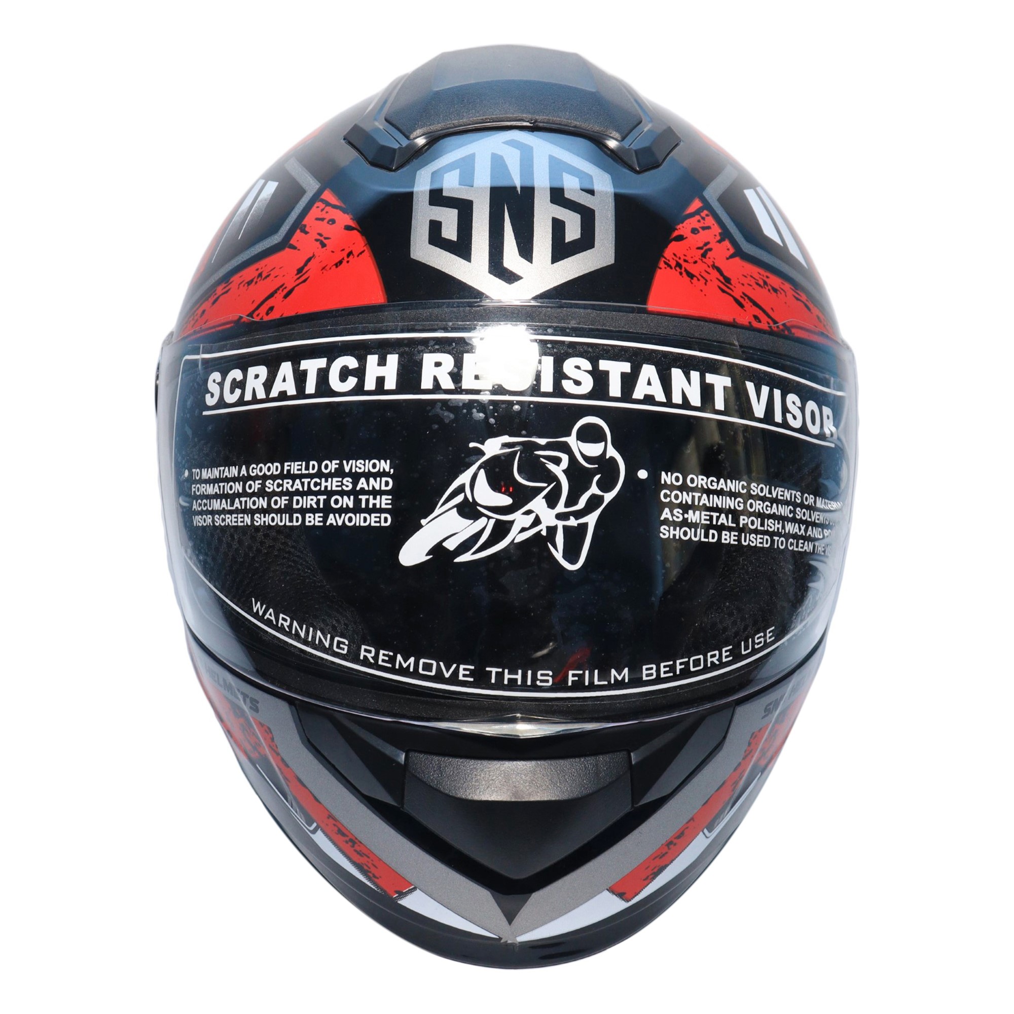 Full Helmet T3 Red Print H19a01 | Daraz.com.np