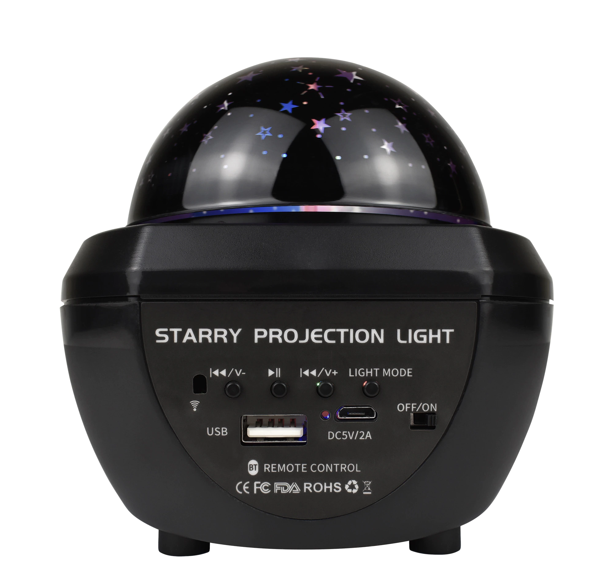 LED Star Light Projector Night Lights Rotating Star Moon Projection ...