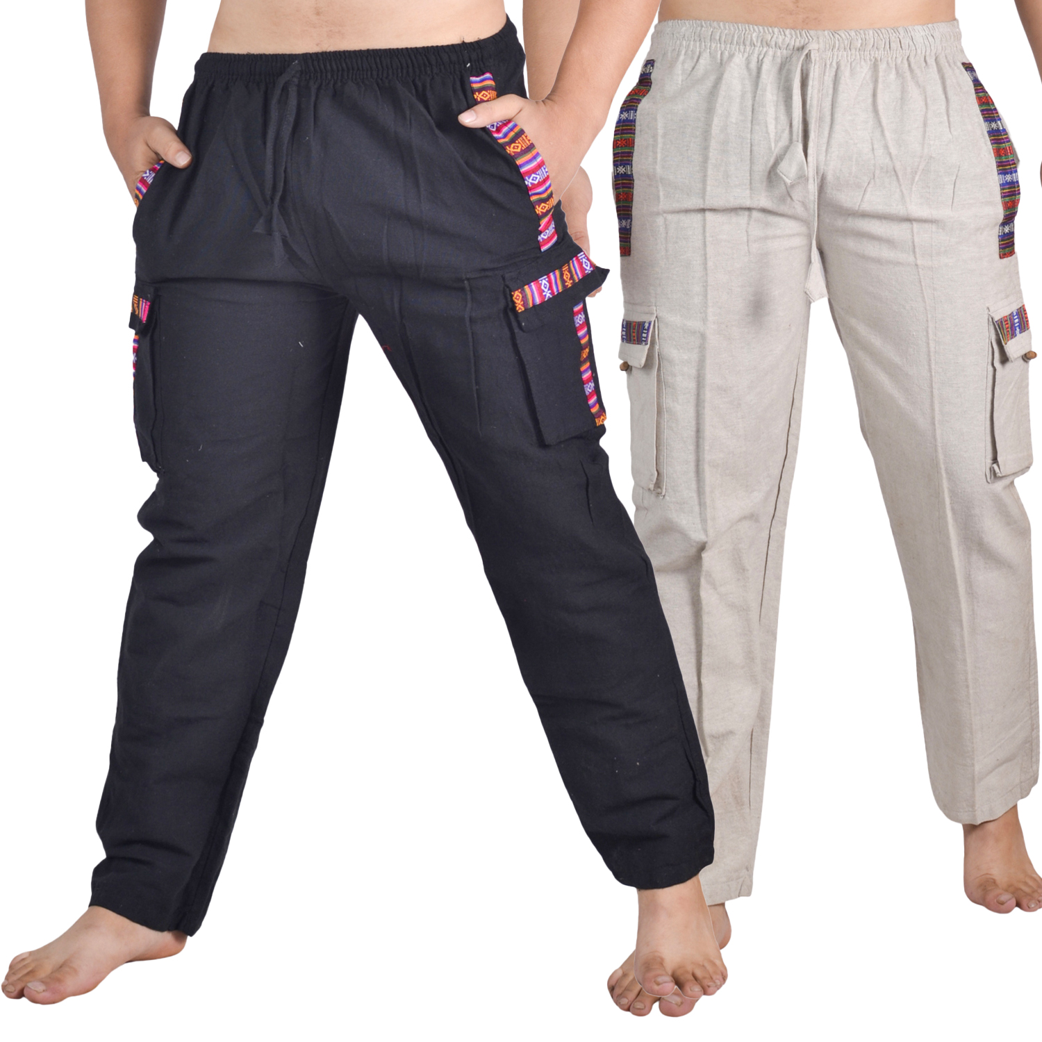 Box Trouser With Bhutani Borderd 2 pcs Combo Set For Men | Daraz.com.np