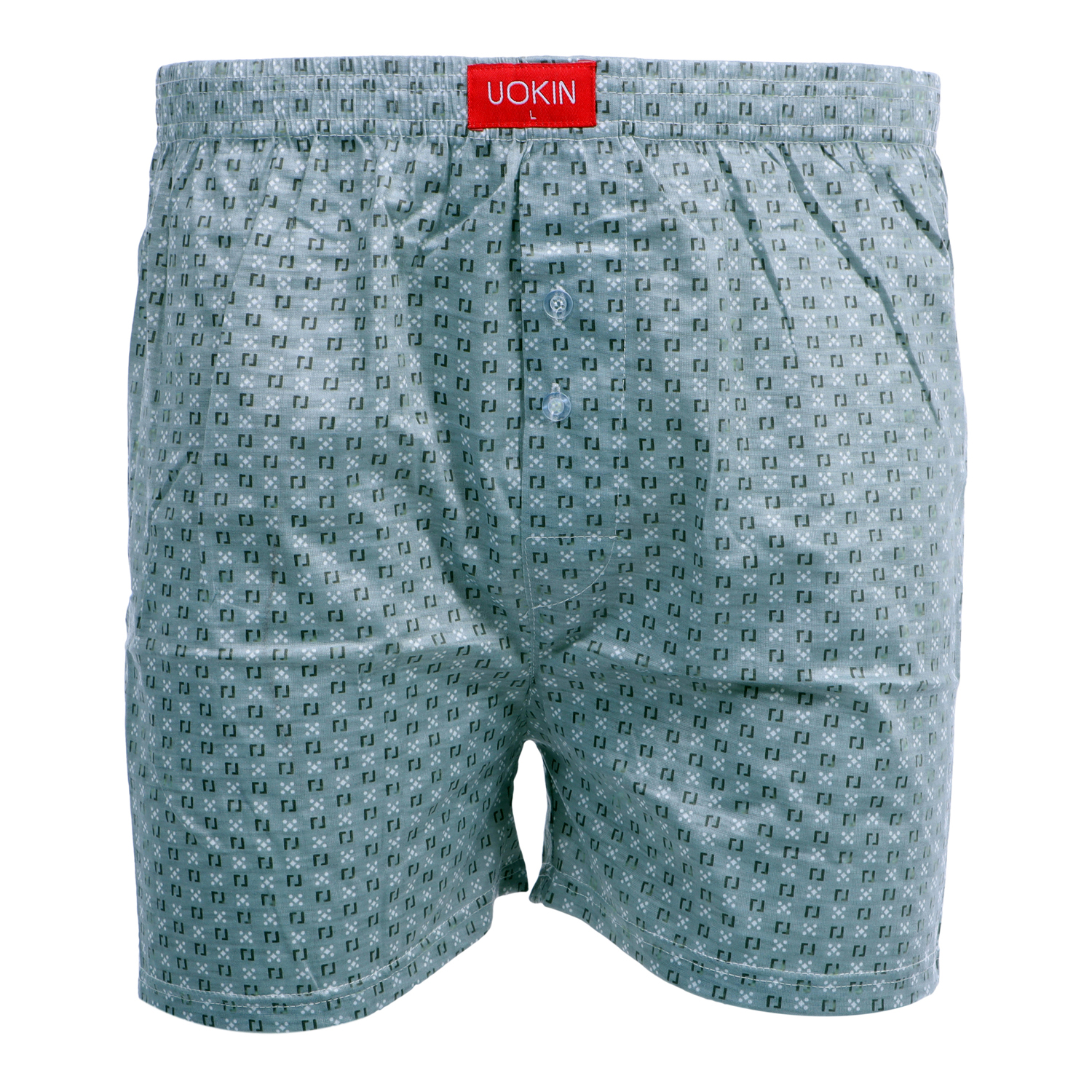 Men Uokin Boxer With Front Double Button For Men - Multicolor | Size ...