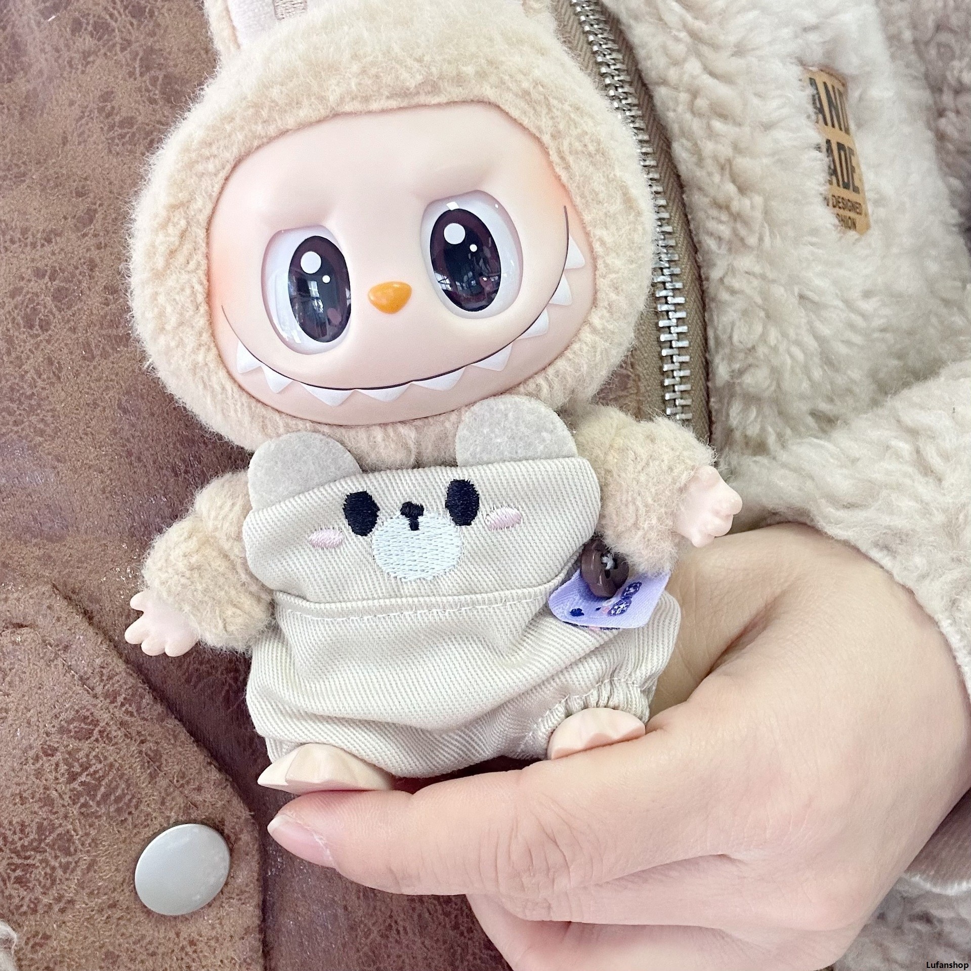 LufanshopOriginal Clothes only] 15-17 cm blind box LABUBU cute and ...
