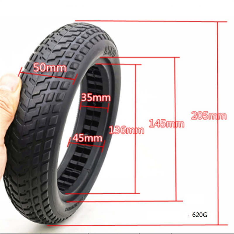 Rubber Tires Accessories Non-Inflatable Solid Explosion-Proof 8.5-Inch ...