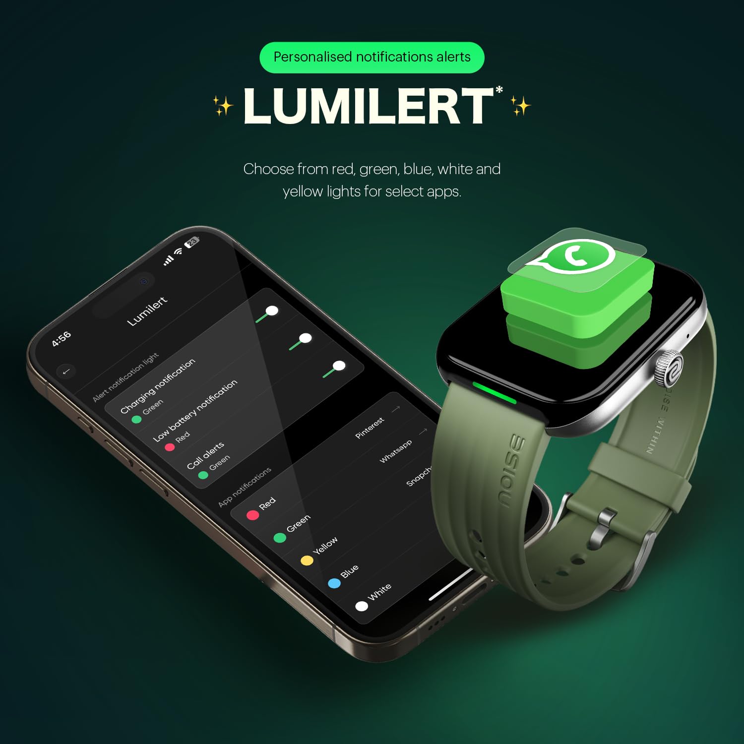 Noise Ultra 3 Luminary with India's 1st Ever Personalised Notification ...