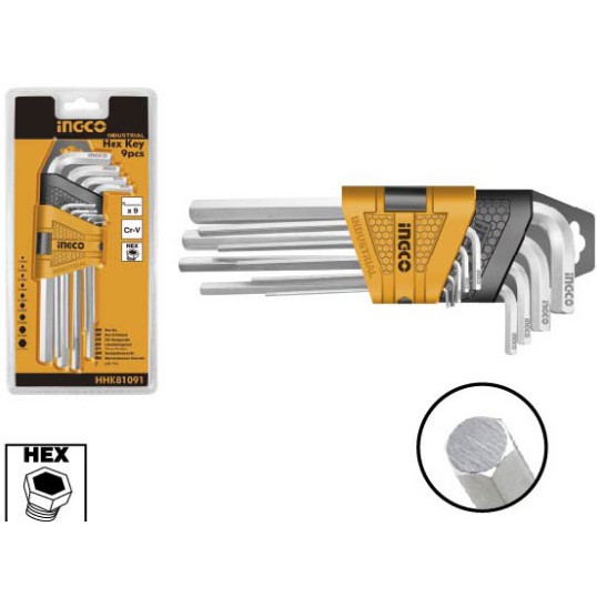 Ingco Hex key 9pcs HHK11091 | Daraz.com.np