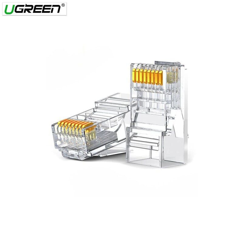 Cat6 RJ45 Unshielding Network crystal head ( 100 pcs Box) | Daraz.com.np