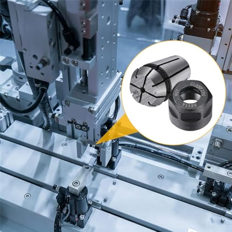 ER11 Spring Collet Set M14 Thread Collet Clamping Nuts Collet Set for ...