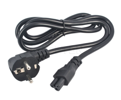 Power Cable For Computers, TVs, Monitors, & More - 10' Black Universal ...