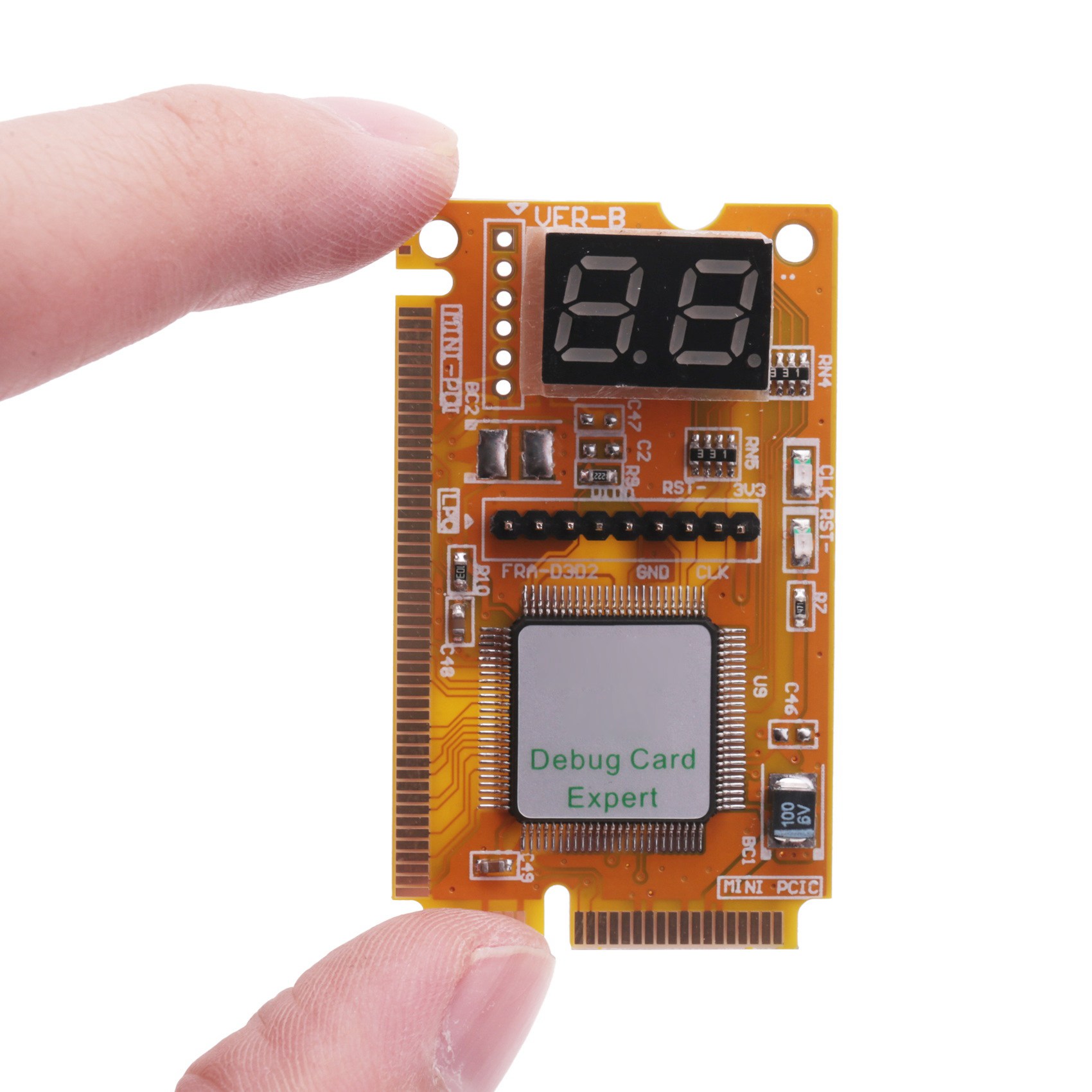 Notebook Diagnostic Card 2-Digit Mini PCI/PCI-E LPC POST Analyzer ...