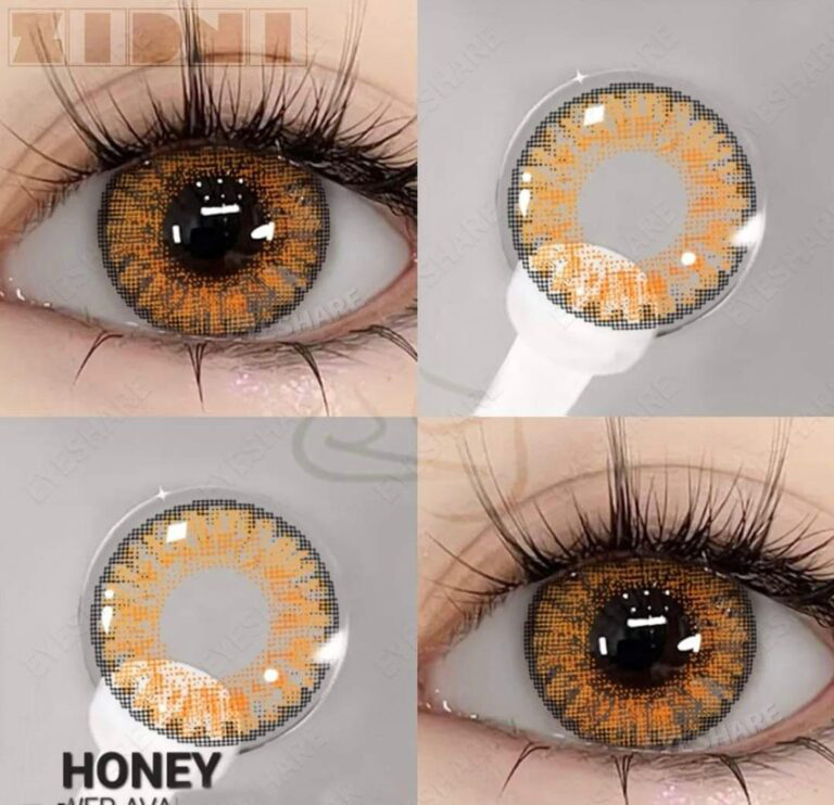 Honey color contact lens | Daraz.com.np