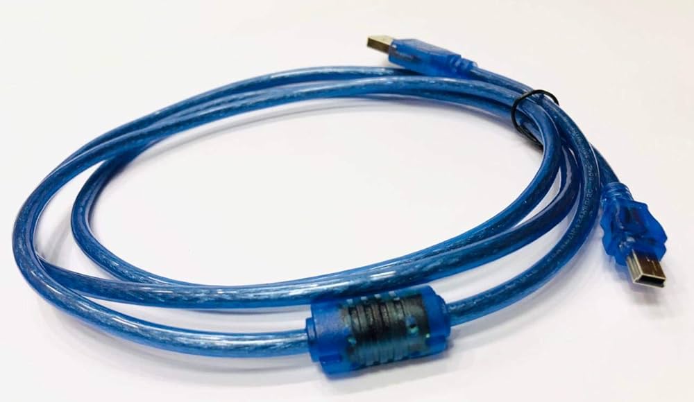 V3 Cable Blue USB A Male to Mini B | Daraz.com.np