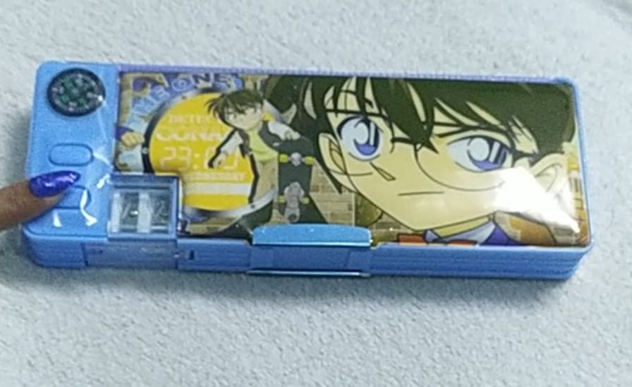 Geometry Box For Kids Double Sided Adhesive Magnetic Pencil Box | Daraz ...