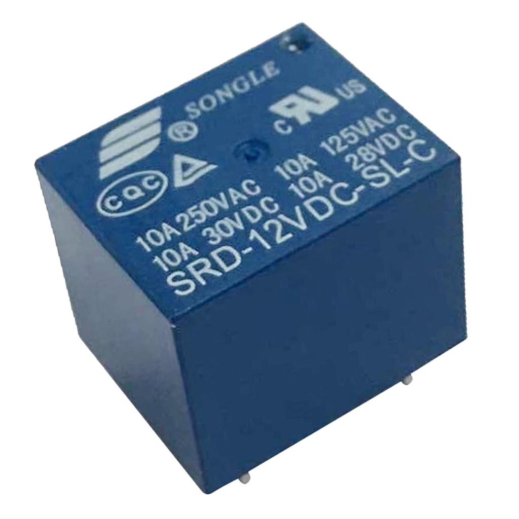 12V Relay 5pin Conversion type 10A 250VAC SRD-12VDC-SL-C | Daraz.com.np