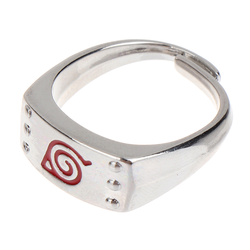 Leaf Ring Konoha Uzumaki Symbal Logo Sign Sasuke Itachi Ninja Fashion ...
