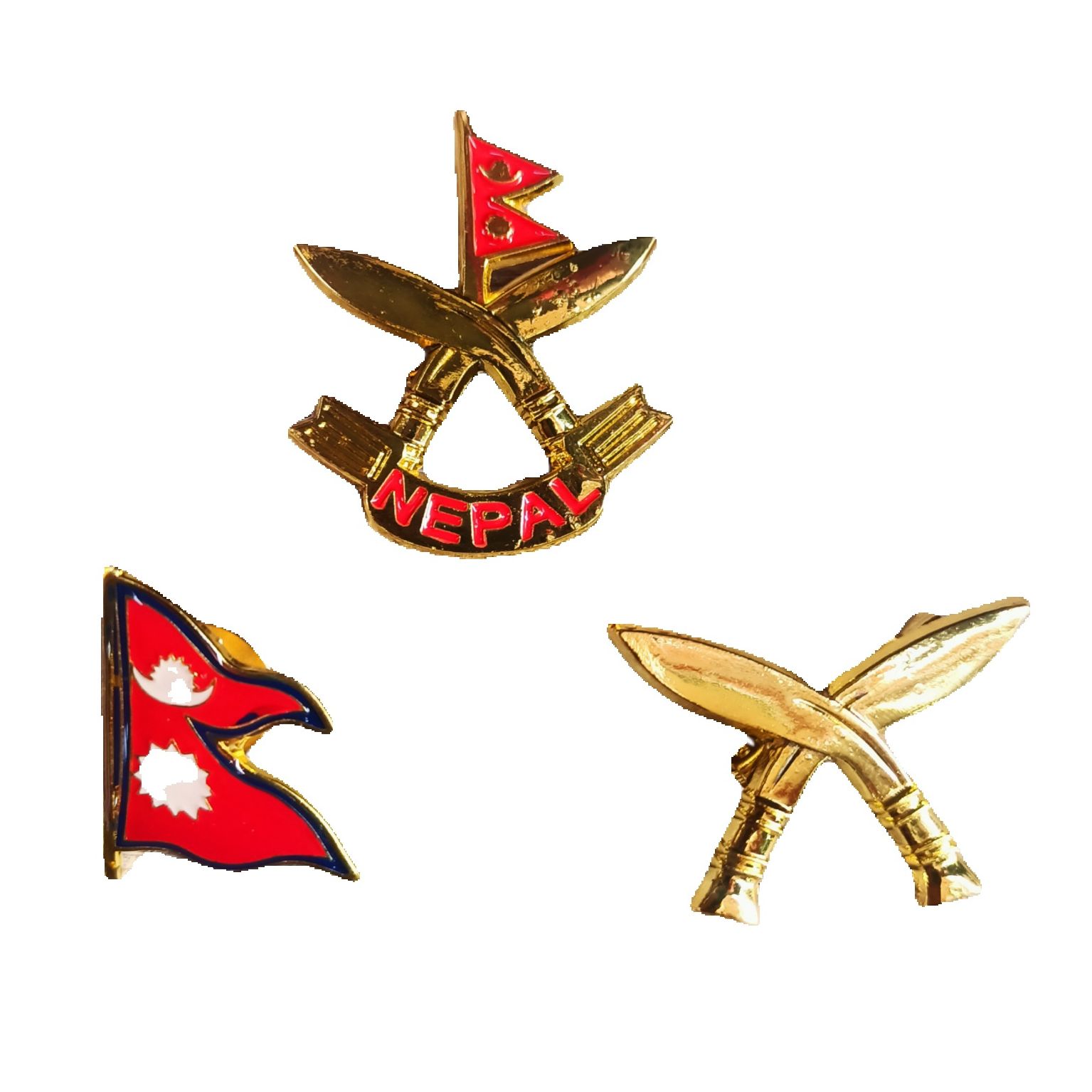 COMBO of Khukuri Cross With Nepali Flag Khukuri Cross and Flag | Daraz ...