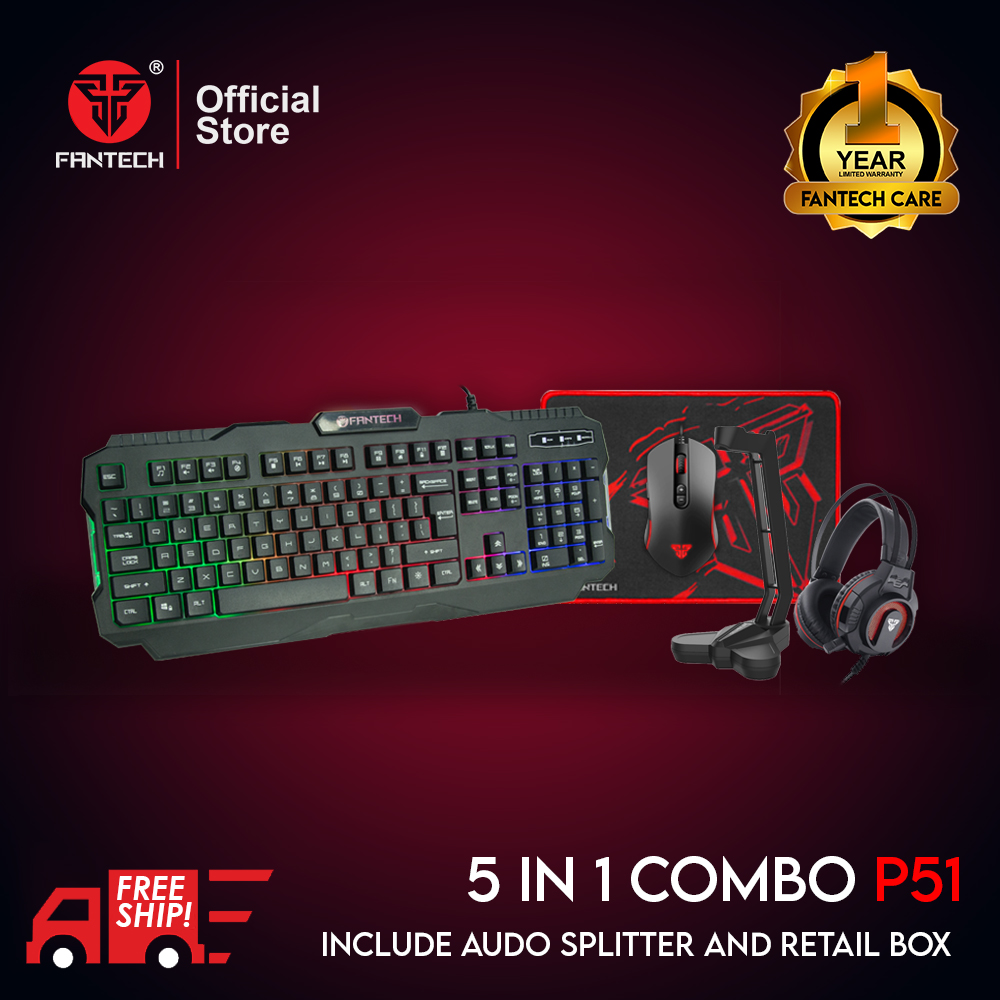 Fantech P51 Combo 5 in 1 - Gaming Bundle | Daraz.com.np