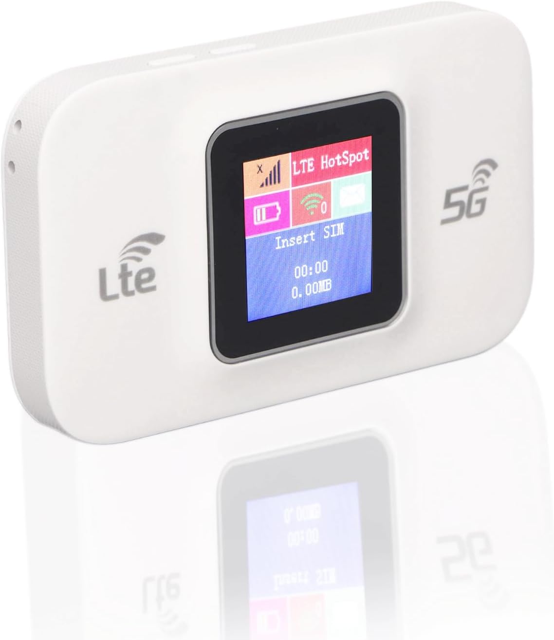 Portable WiFi, 300Mbps 4g LTE Mobile Hotspot, Hotspot Device with Sim ...