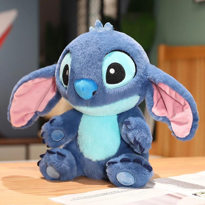 Bizzy Miniso Kawaii Disney Lilo Stitch Plush Toy Kawaii Soft Blue ...