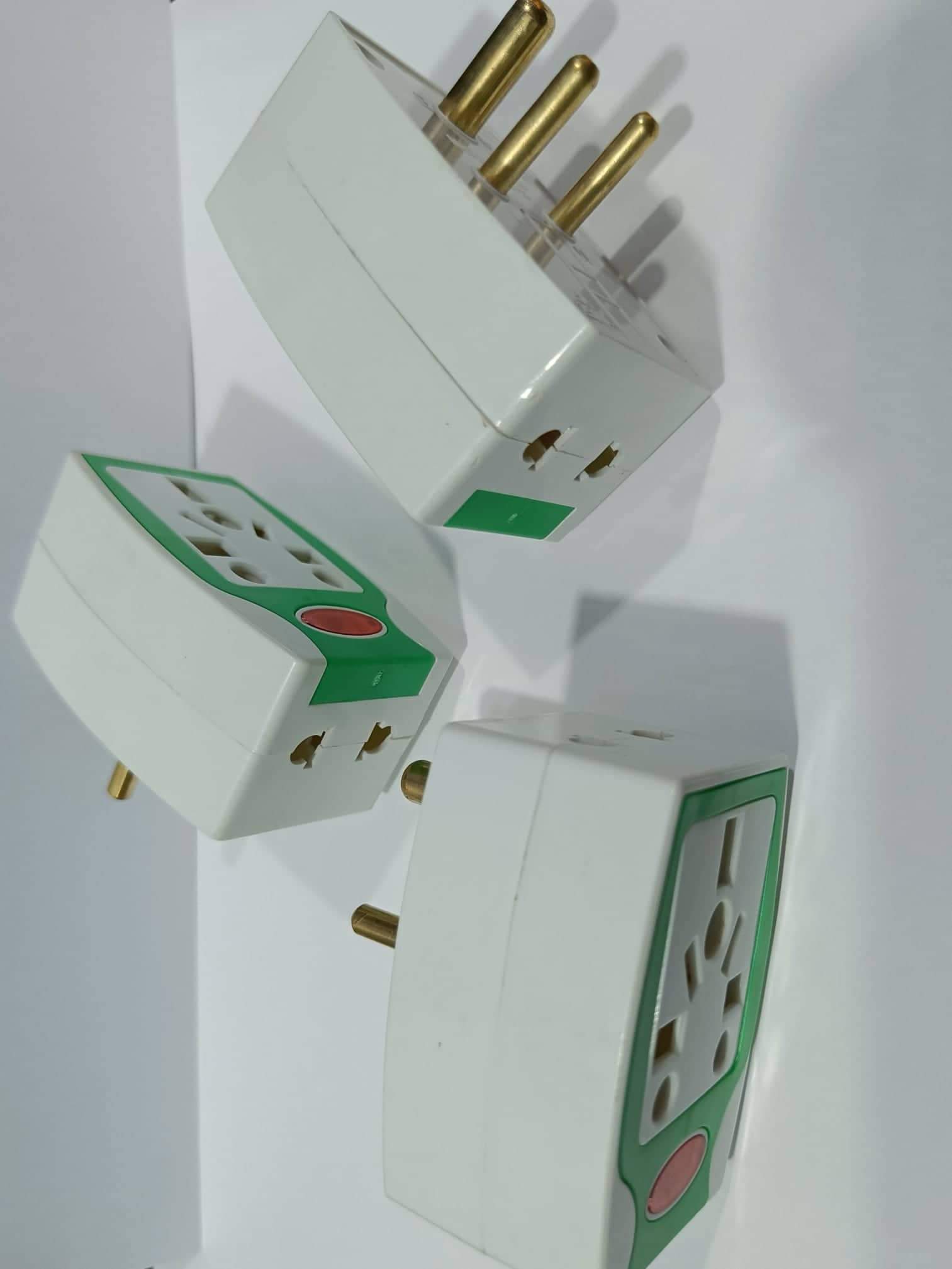 Multi Power 3 Pin Plug Socket And Indicated light | Daraz.com.np