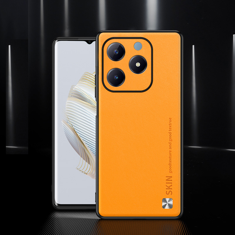 Vantime Case for Realme C63 / C61 4G Luxury PU Soft Rubber Frame ...